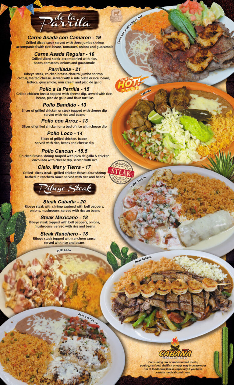 Cabana Mexican Restaurant – The Best Mexican Food in Somerset, Kentucky!